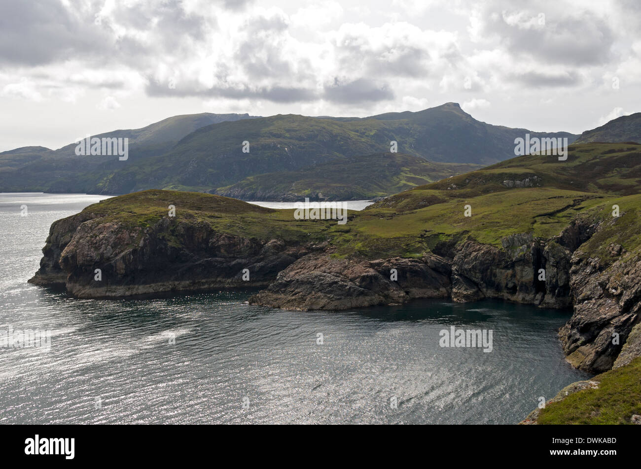 Ben Corodale from near Nicholson's Leap, near Ushenish Point, east ...