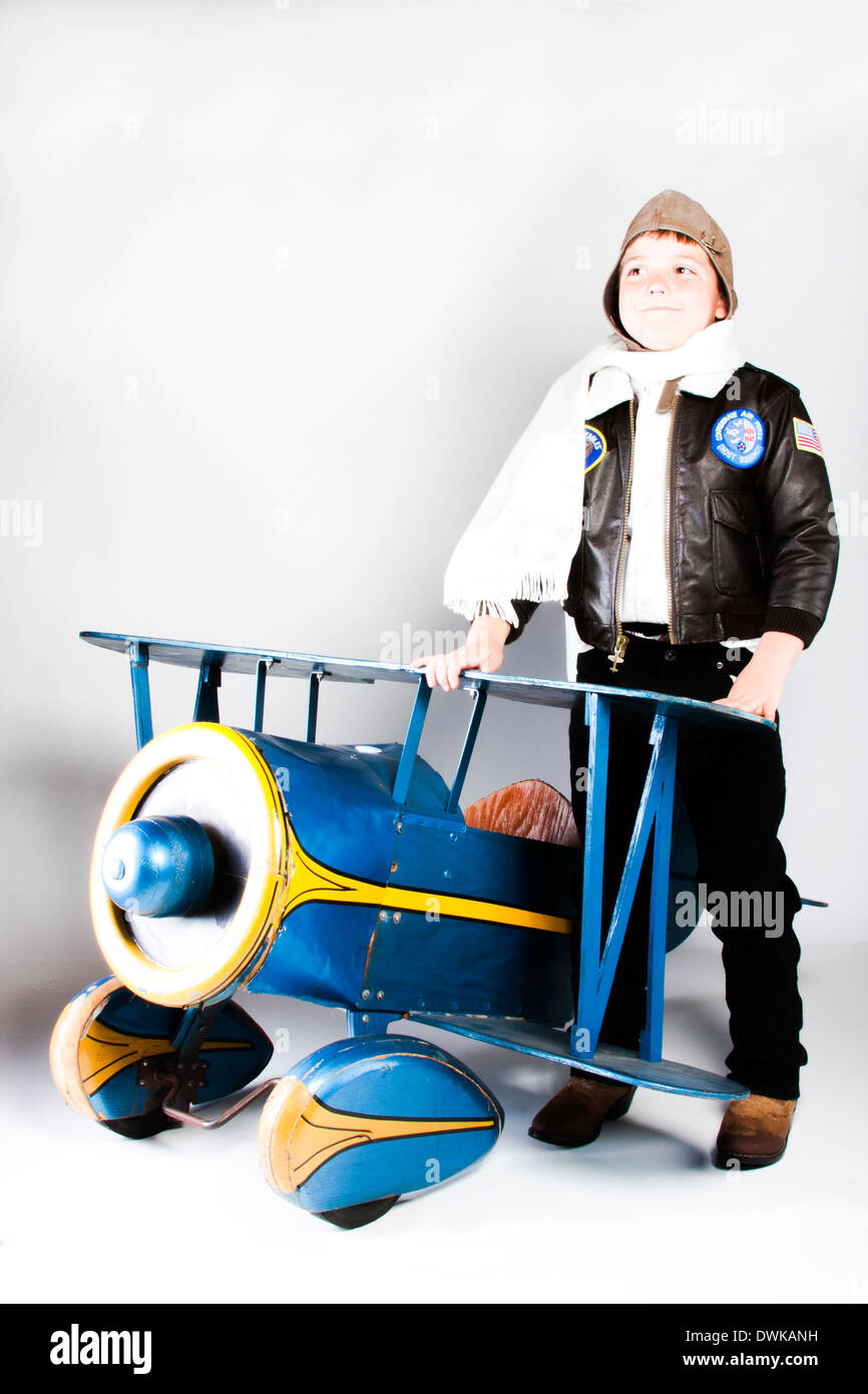 Child pilot hi-res stock photography and images - Alamy