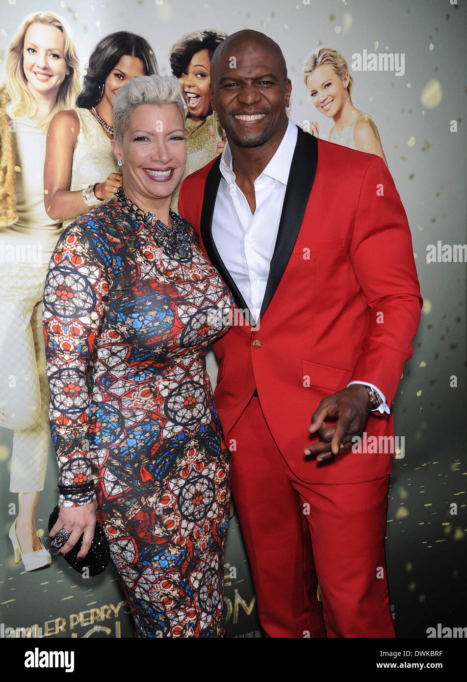 Hollywood, California, USA. 10th Mar, 2014. Terry Crews & Rebecca King ...
