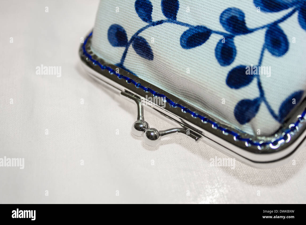 Small woman purse with withe background Stock Photo - Alamy