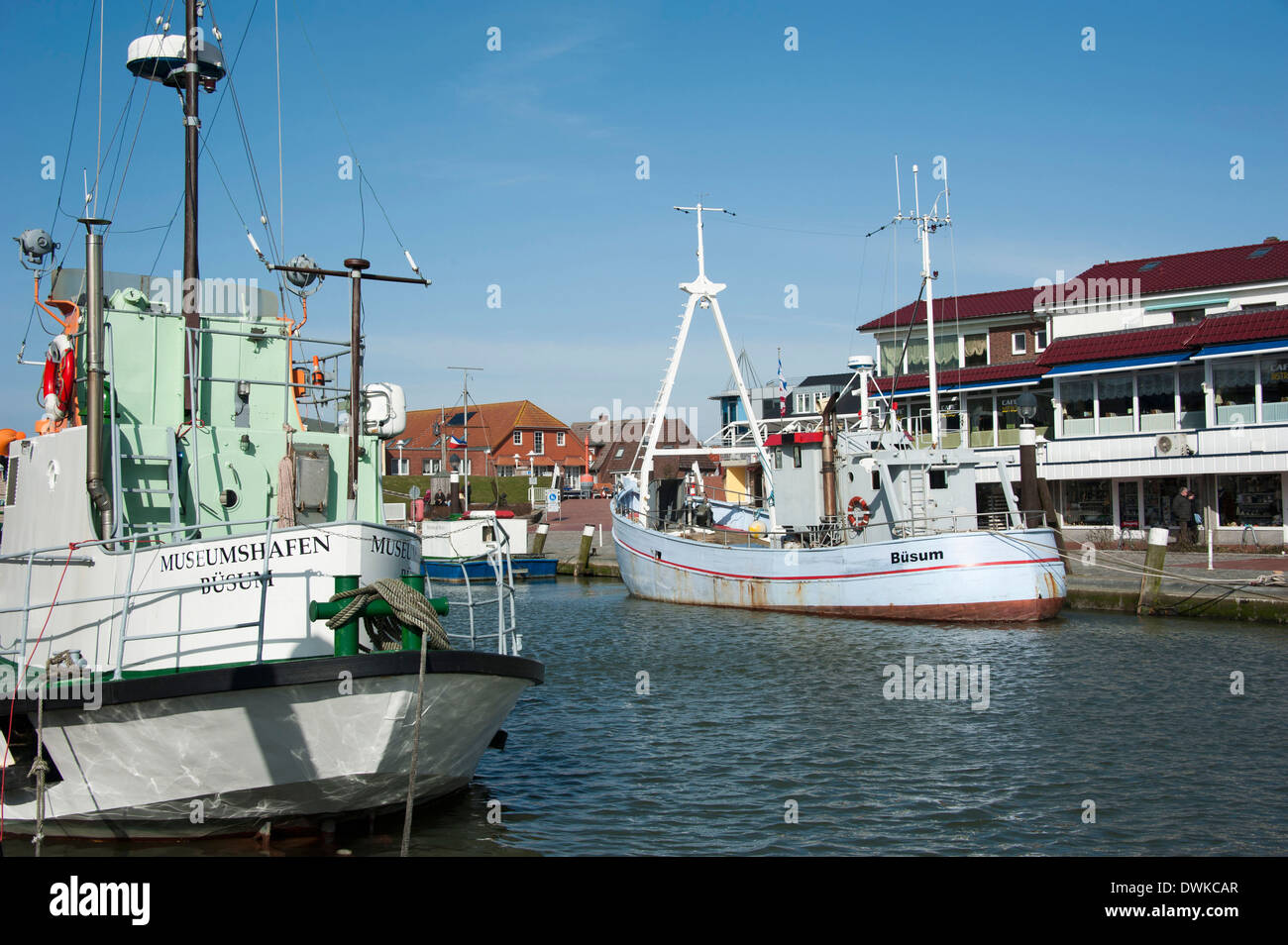 Harbour of busum hi-res stock photography and images - Alamy