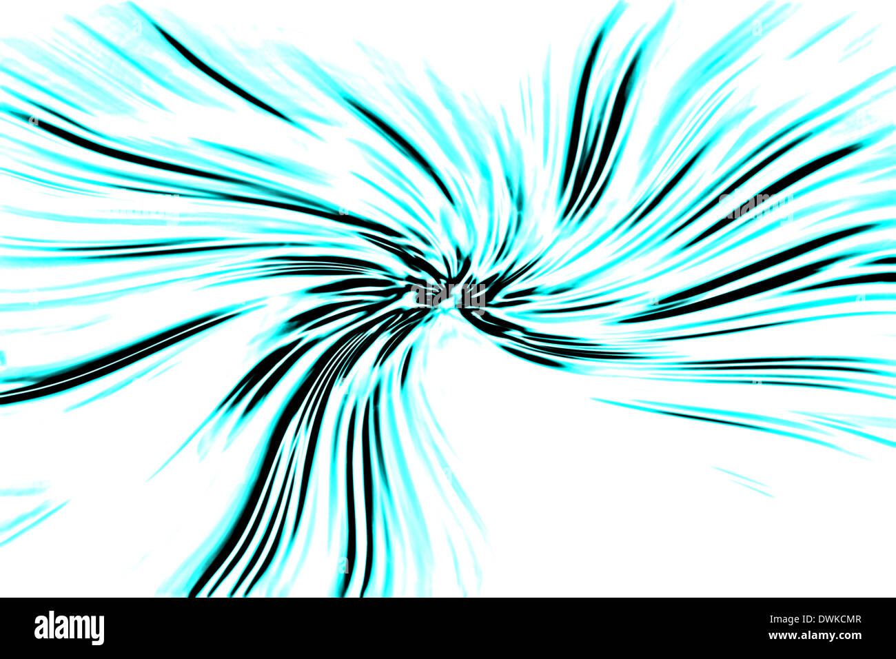 abstract blue vortex on a white background Stock Photo - Alamy