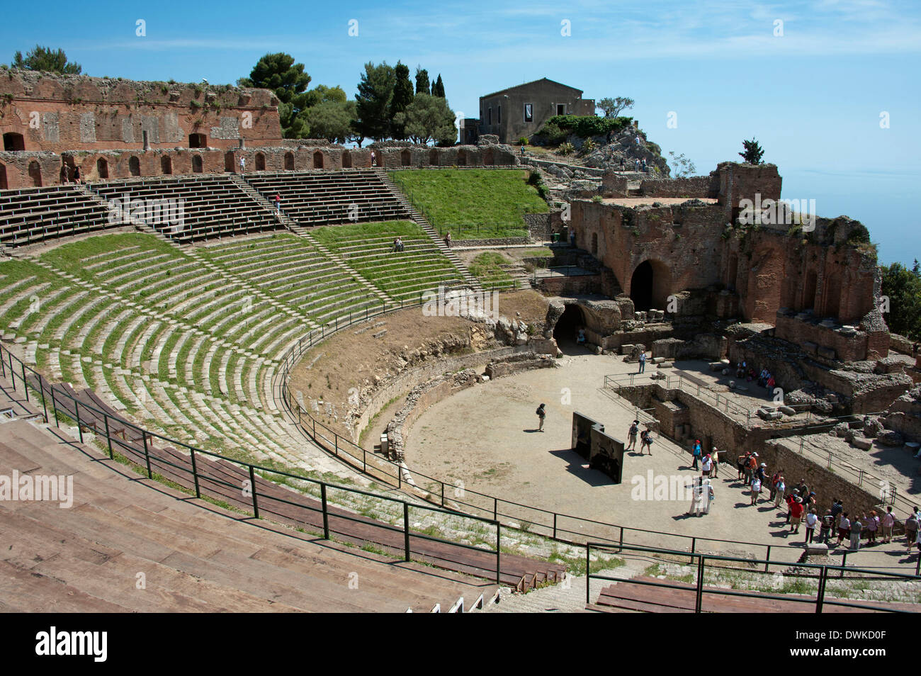 Taormina amphitheatre hi-res stock photography and images - Alamy