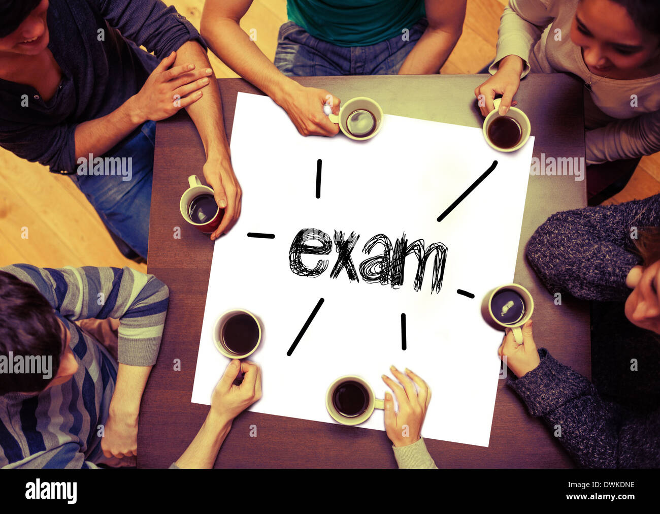 Happy student exam paper hi-res stock photography and images - Alamy