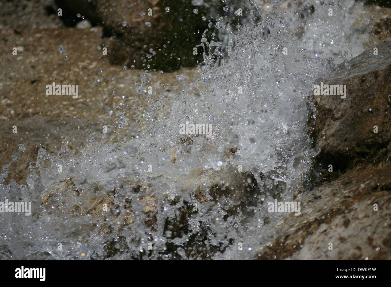 Waterfall, short exposure Stock Photo - Alamy