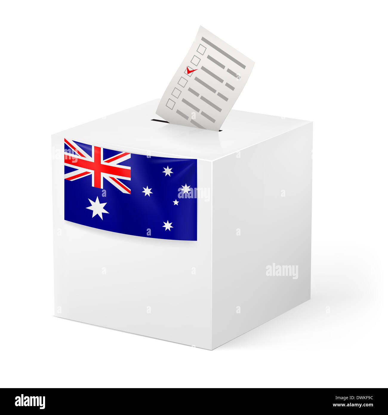 Australian ballot paper hi-res stock photography and images - Alamy