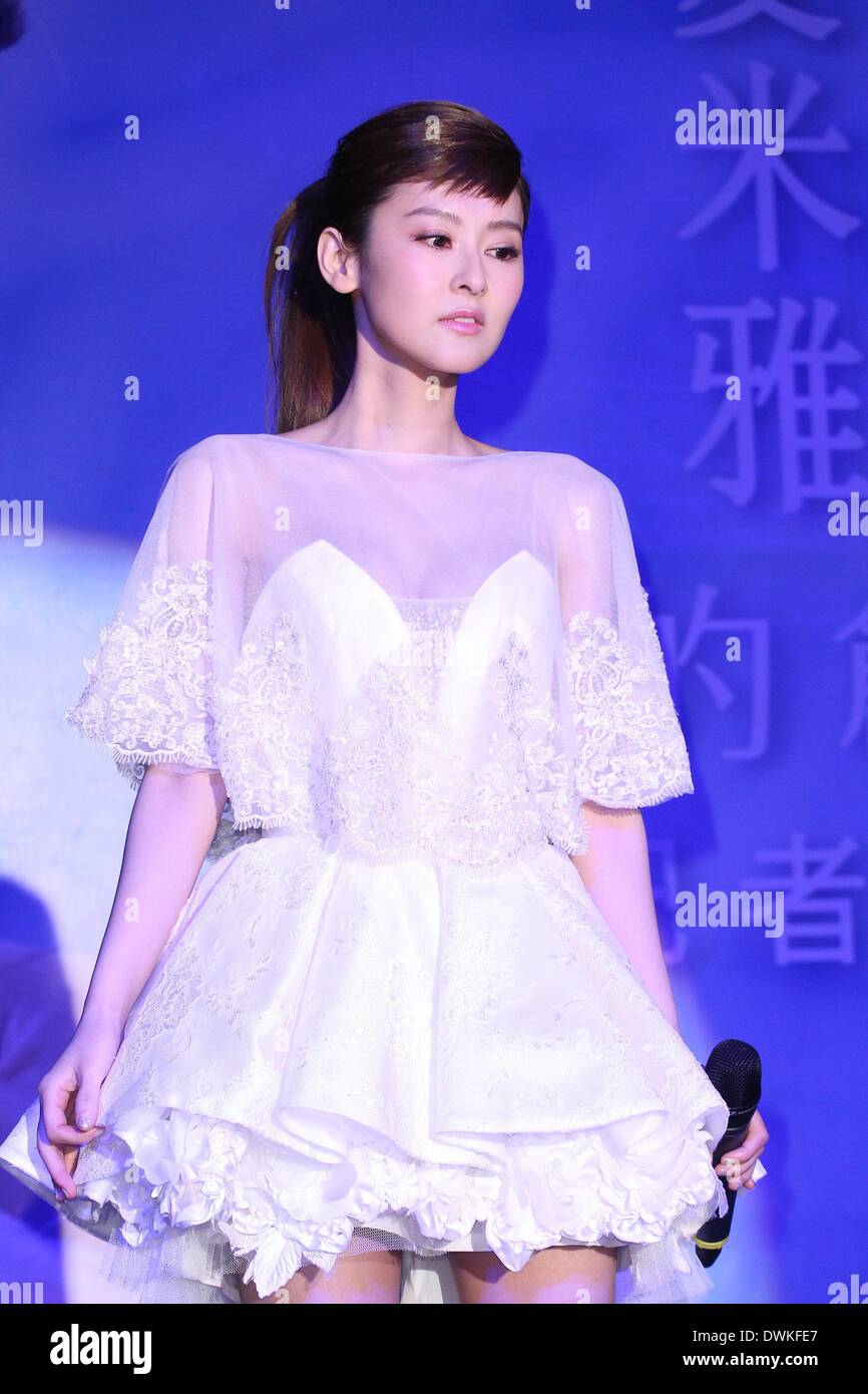 Taipei, Taiwan. 10th Mar, 2014. Singer Miya releases new album in ...