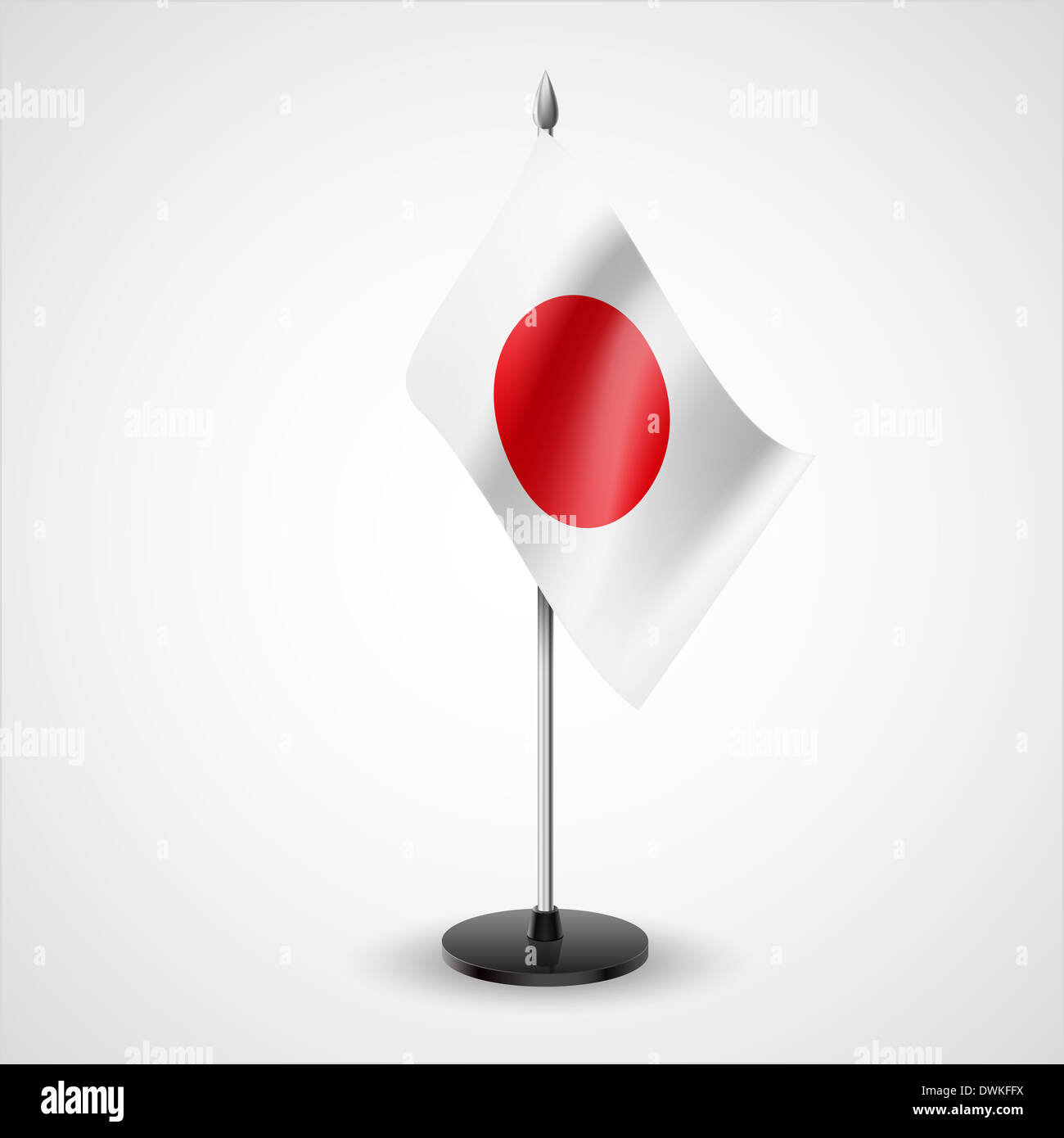 State table flag of Japan. National symbol Stock Photo - Alamy