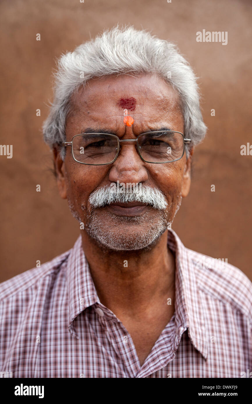 Agra, India. Man from Maharashtra State Stock Photo - Alamy