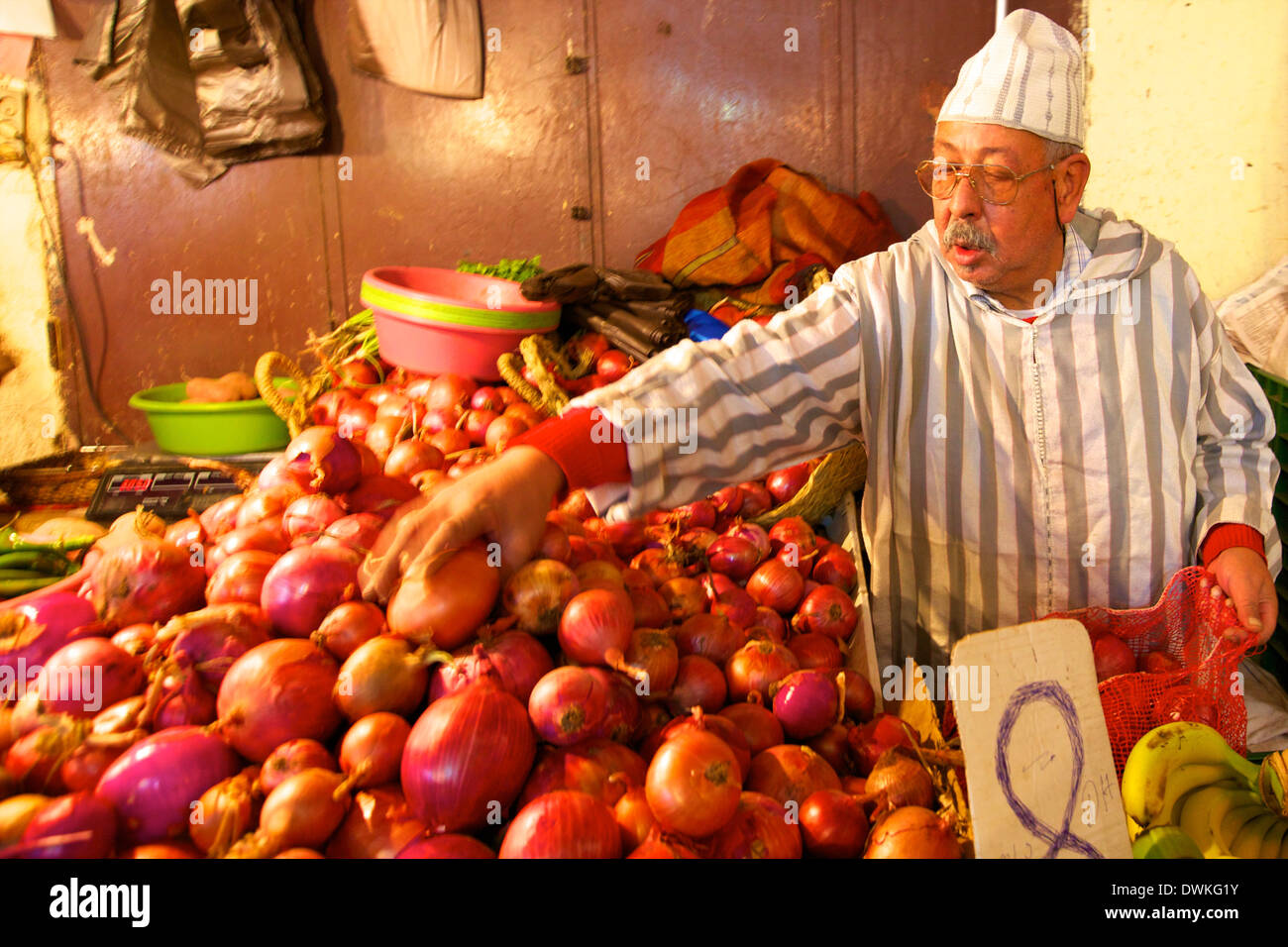 Fruit Stall, Medina, Fez, Morocco, North Africa, Africa Stock Photo - Alamy