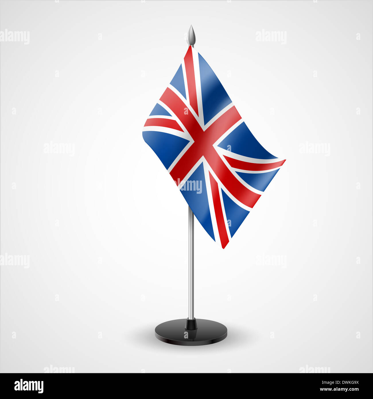 State table flag of United Kingdom. National symbol Stock Photo - Alamy