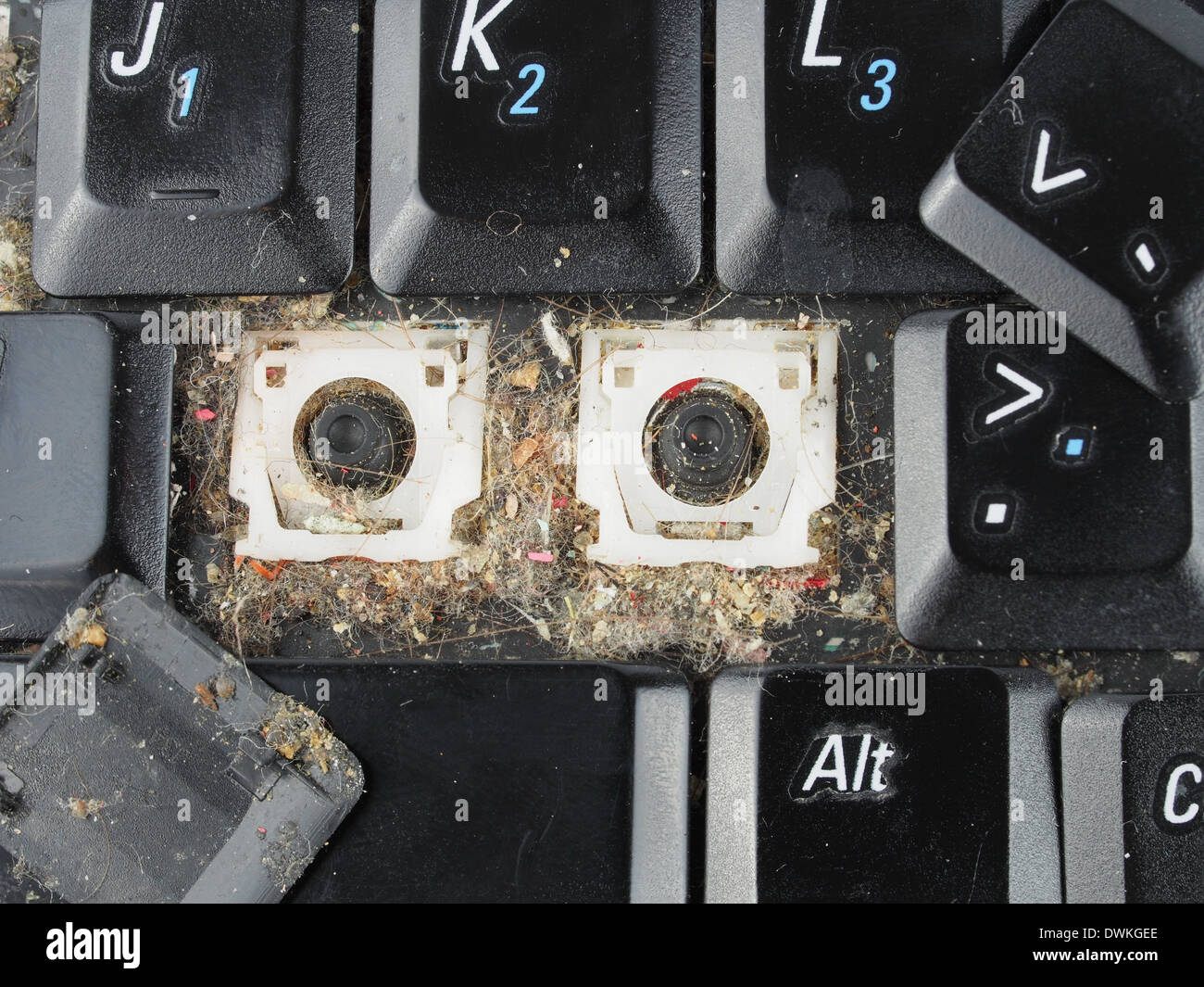Dirty laptop hi-res stock photography and images - Alamy