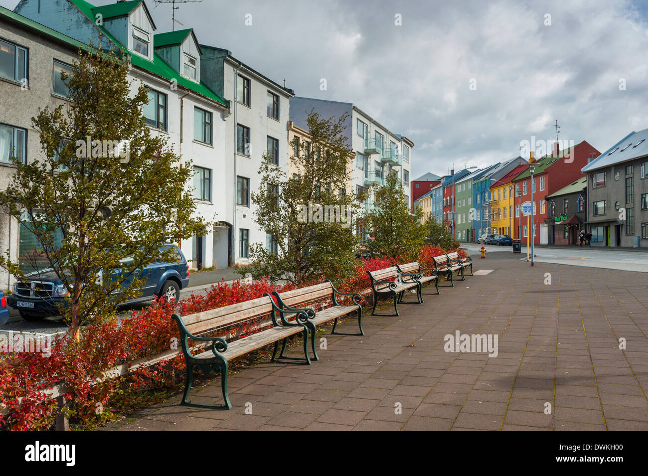 Reykjavik street scenes hi-res stock photography and images - Alamy