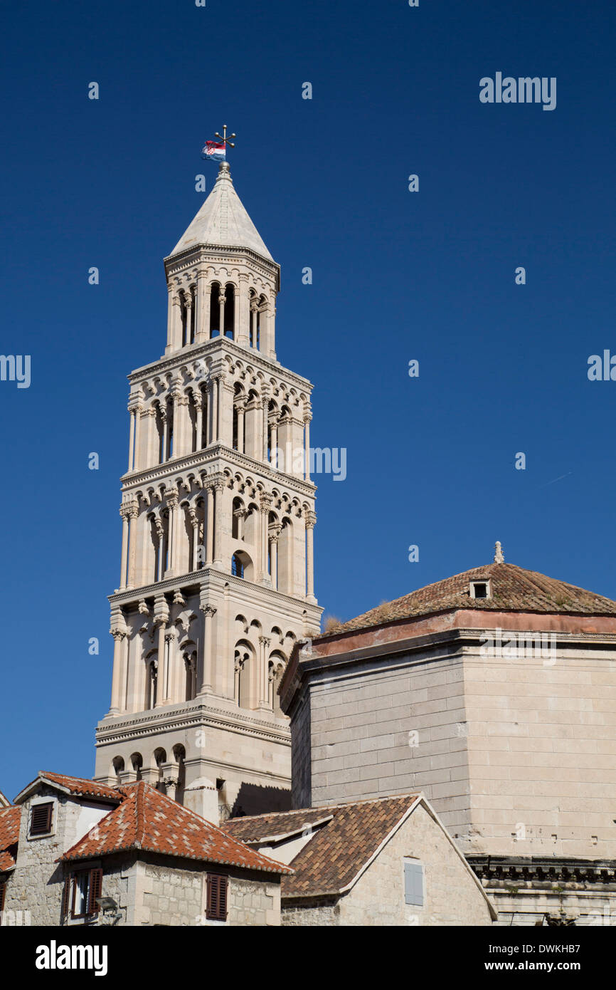 Cathedral of st domnius tower hi-res stock photography and images - Alamy