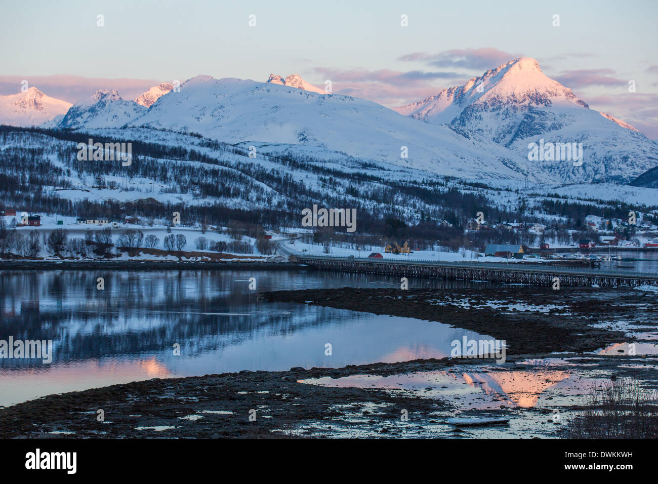 bridge to island Hakoya Stock Photo - Alamy