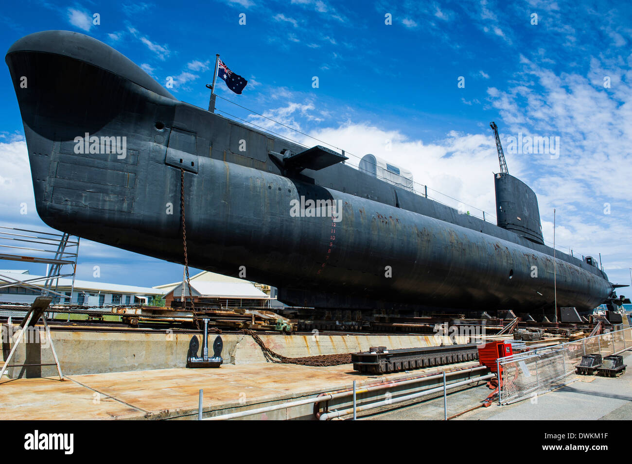 HMAS Ovens Submarine in the Western Australian Maritime Museum ...