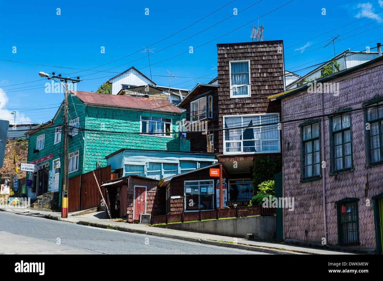 Chile houses hi-res stock photography and images - Alamy