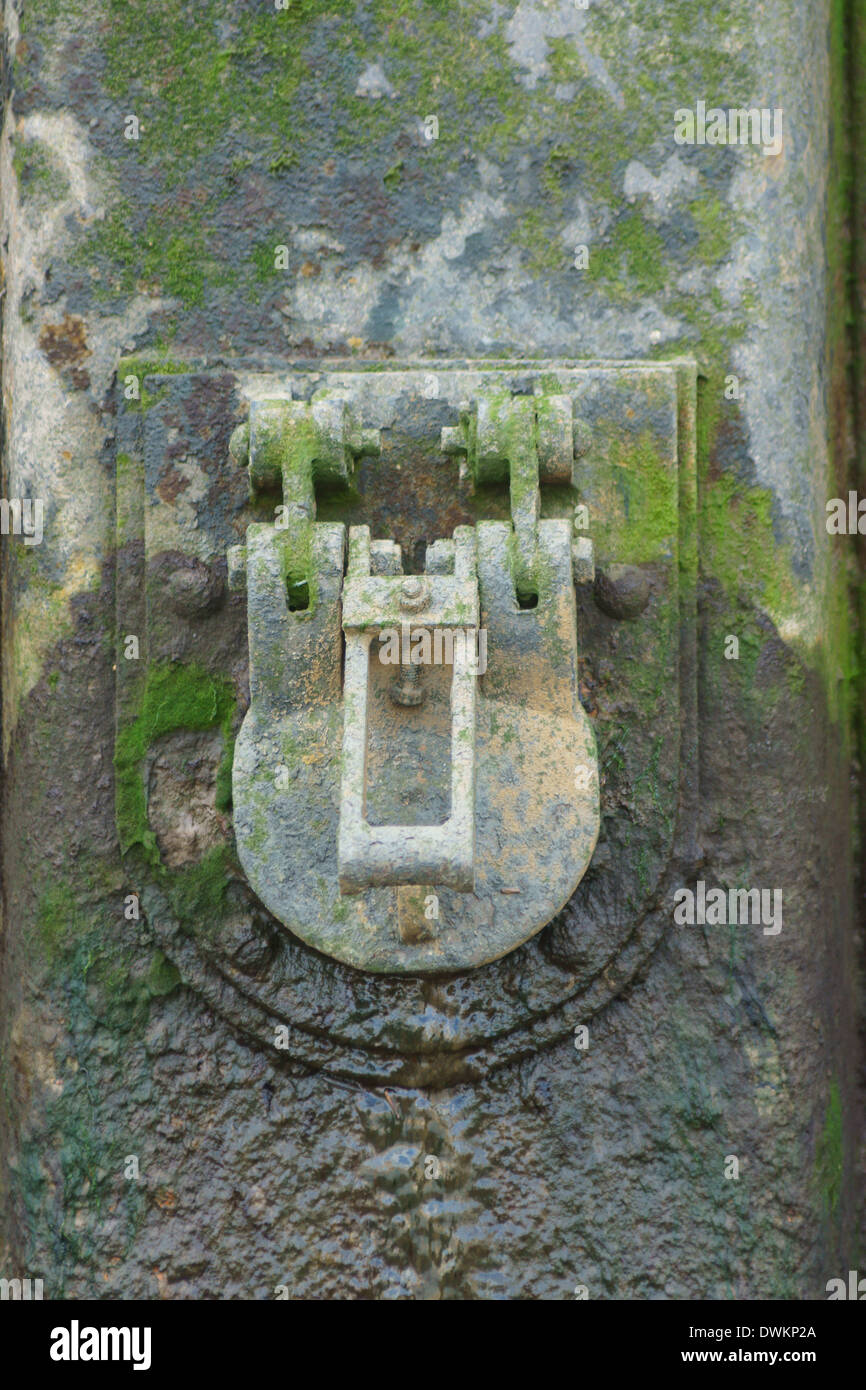 sewage/water outflow pipe on the river Thames, London Stock Photo - Alamy