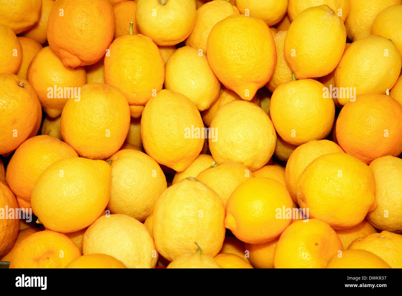 Lemon, Greece, Athens, Central Market Stock Photo - Alamy