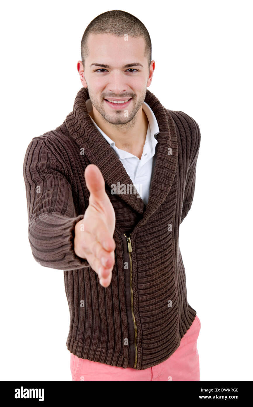 Man shakehand hi-res stock photography and images - Alamy