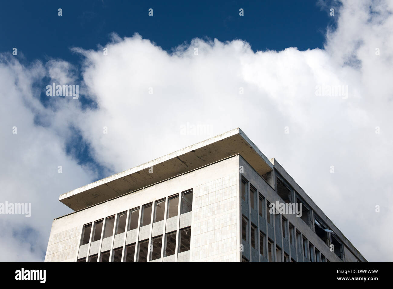 Roof Top, ICI Offices, Billingham, Teesside Stock Photo - Alamy