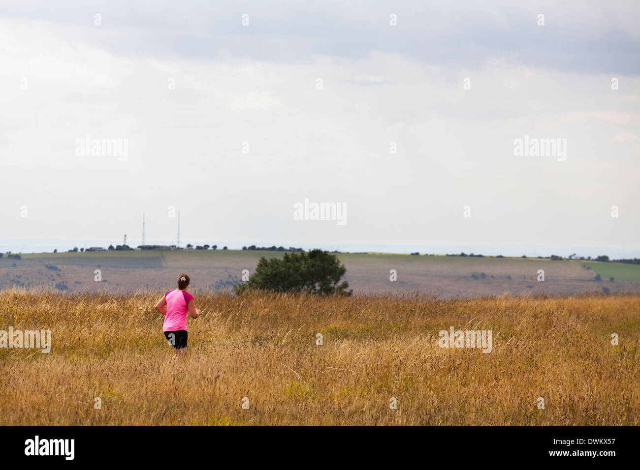 Woman jogger hi-res stock photography and images - Alamy