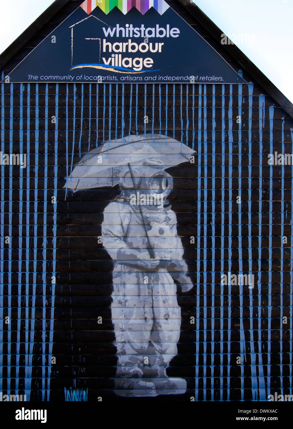 Whitstable street art hi-res stock photography and images - Alamy