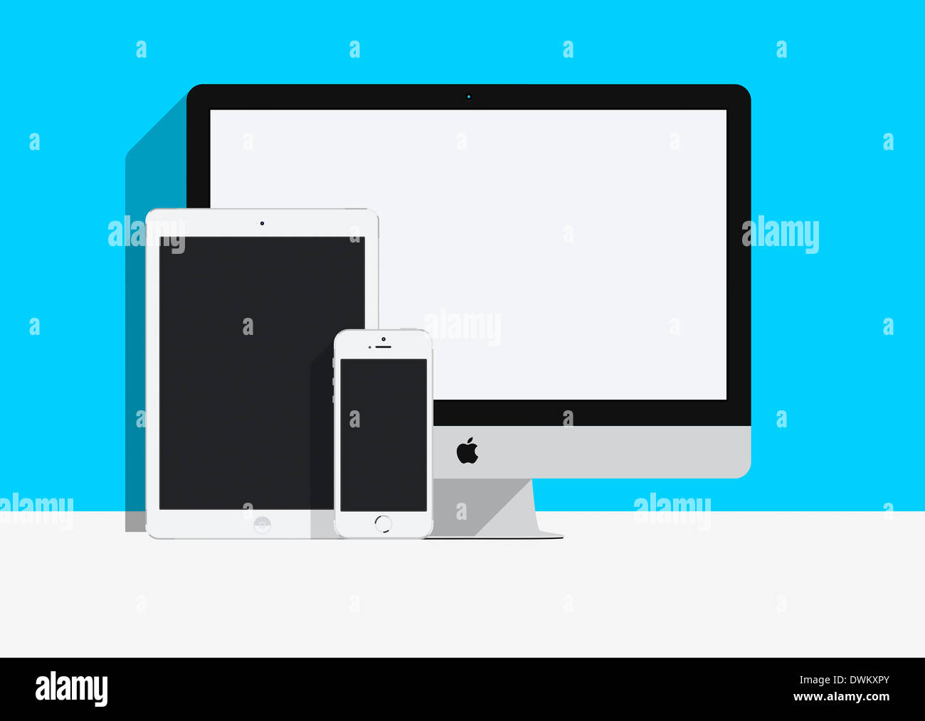 Iphone ipad imac hi-res stock photography and images - Alamy