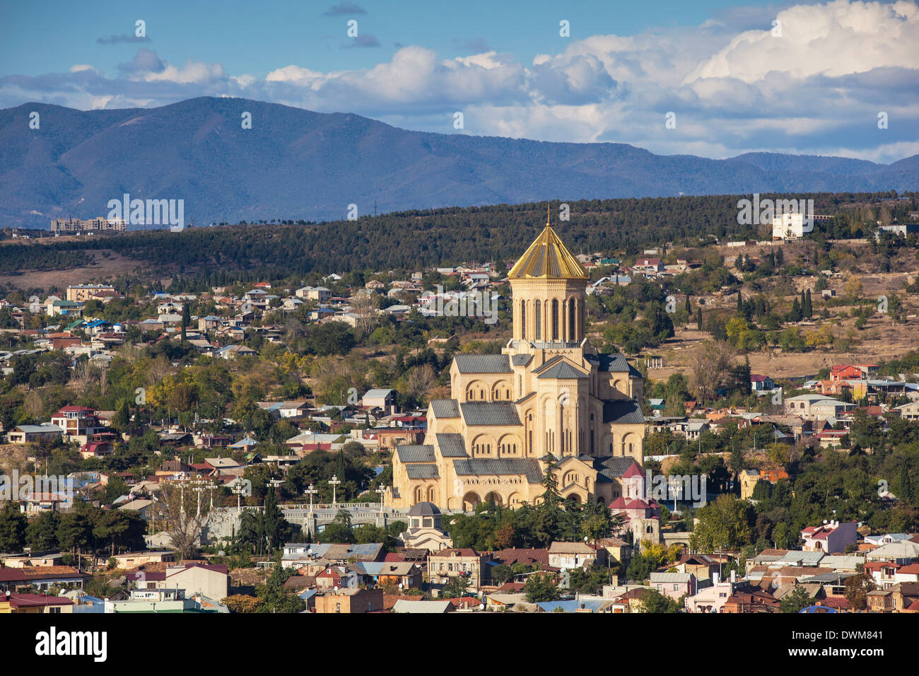 Sameba cathedral of the holy trinity hi-res stock photography and ...