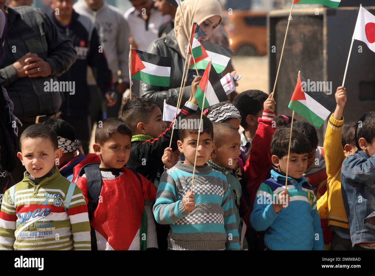 Khan Younis, Gaza Strip, Palestinian Territory. 11th Mar, 2014 ...