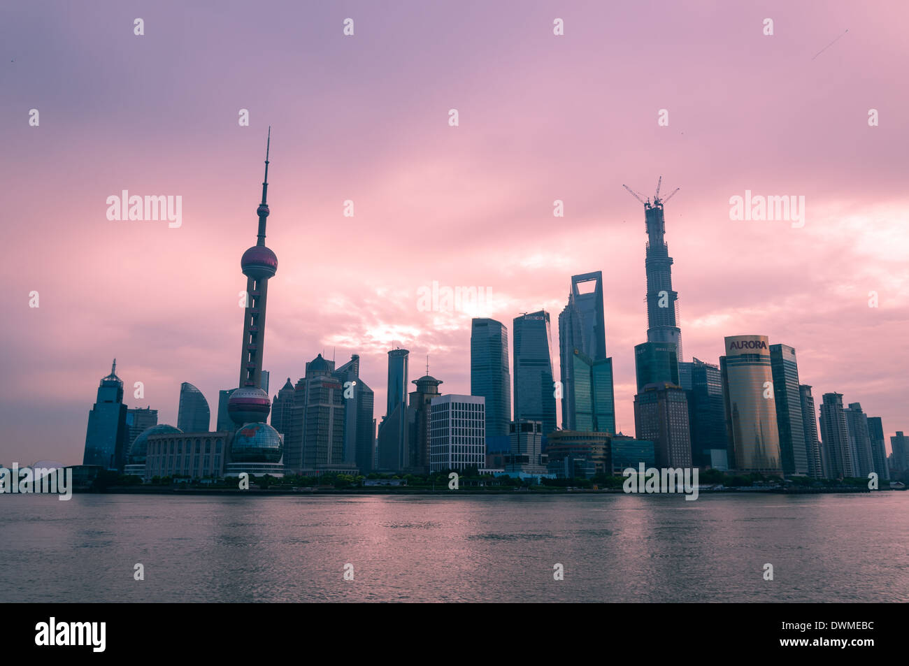 China shanghai morning view hi-res stock photography and images - Alamy