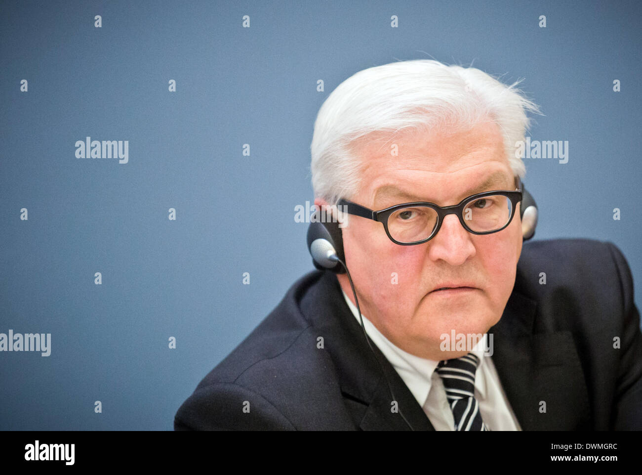 Riga, Latvia. 11th Mar, 2014. German Foreign Minister Frank-Walter ...