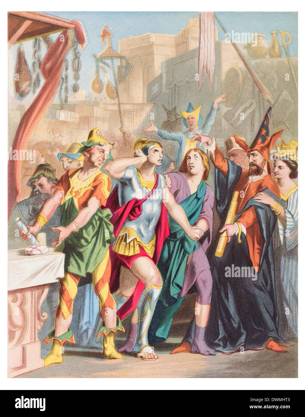 Christian and Faithful in Vanity Fair Stock Photo - Alamy