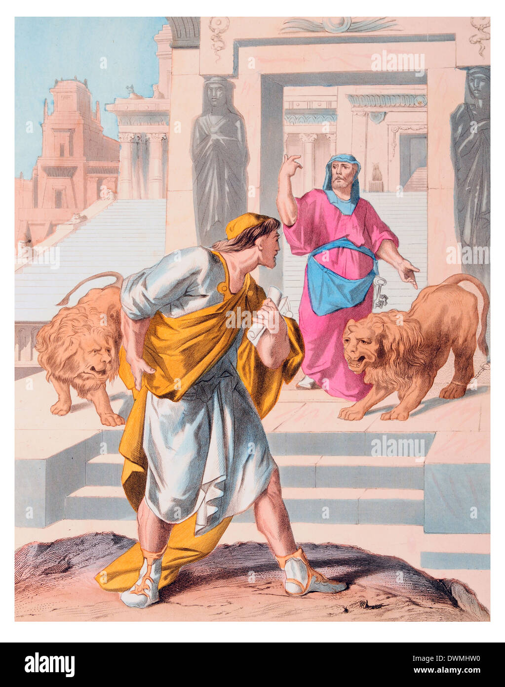 Entrance historic house Cut Out Stock Images & Pictures - Alamy