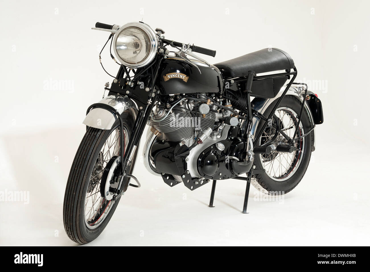 1955 Vincent Black Shadow D series Stock Photo - Alamy