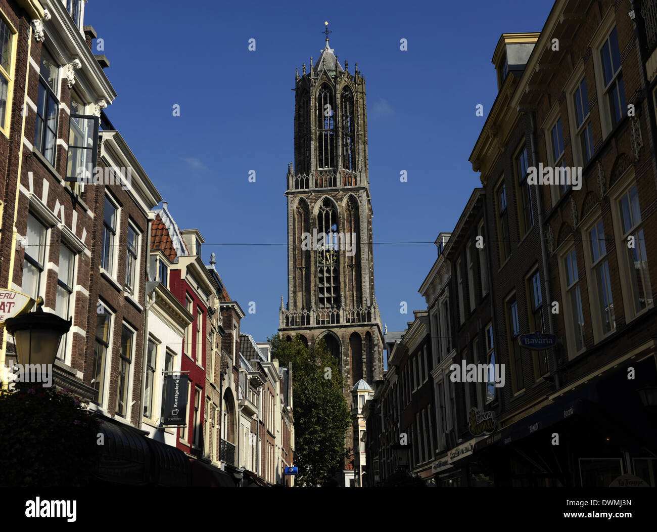 Netherlands. Utrecht. Tower of the Cathedral of Saint Martin. 1321-1382 ...