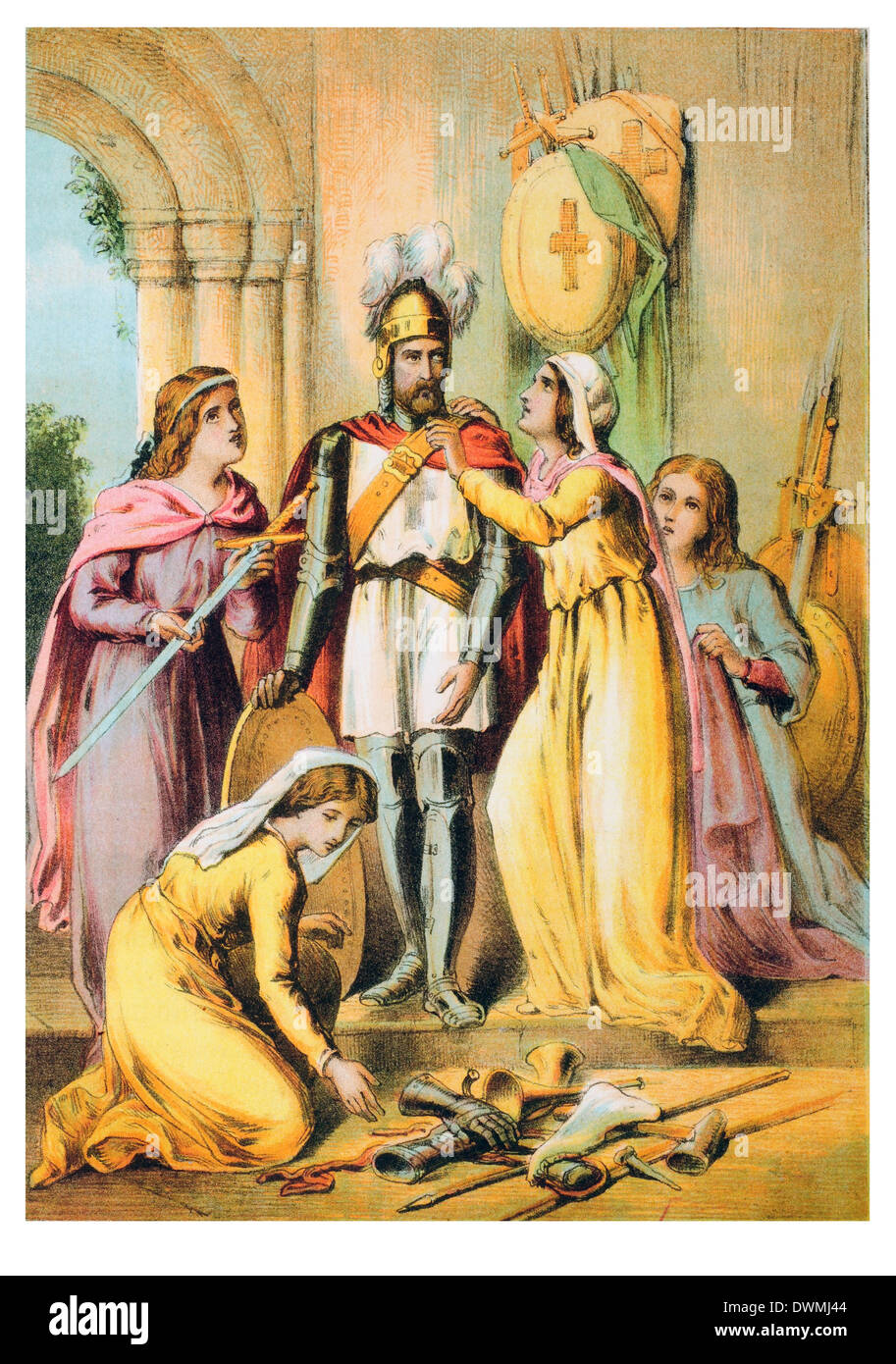 Christian warrior hi-res stock photography and images - Alamy
