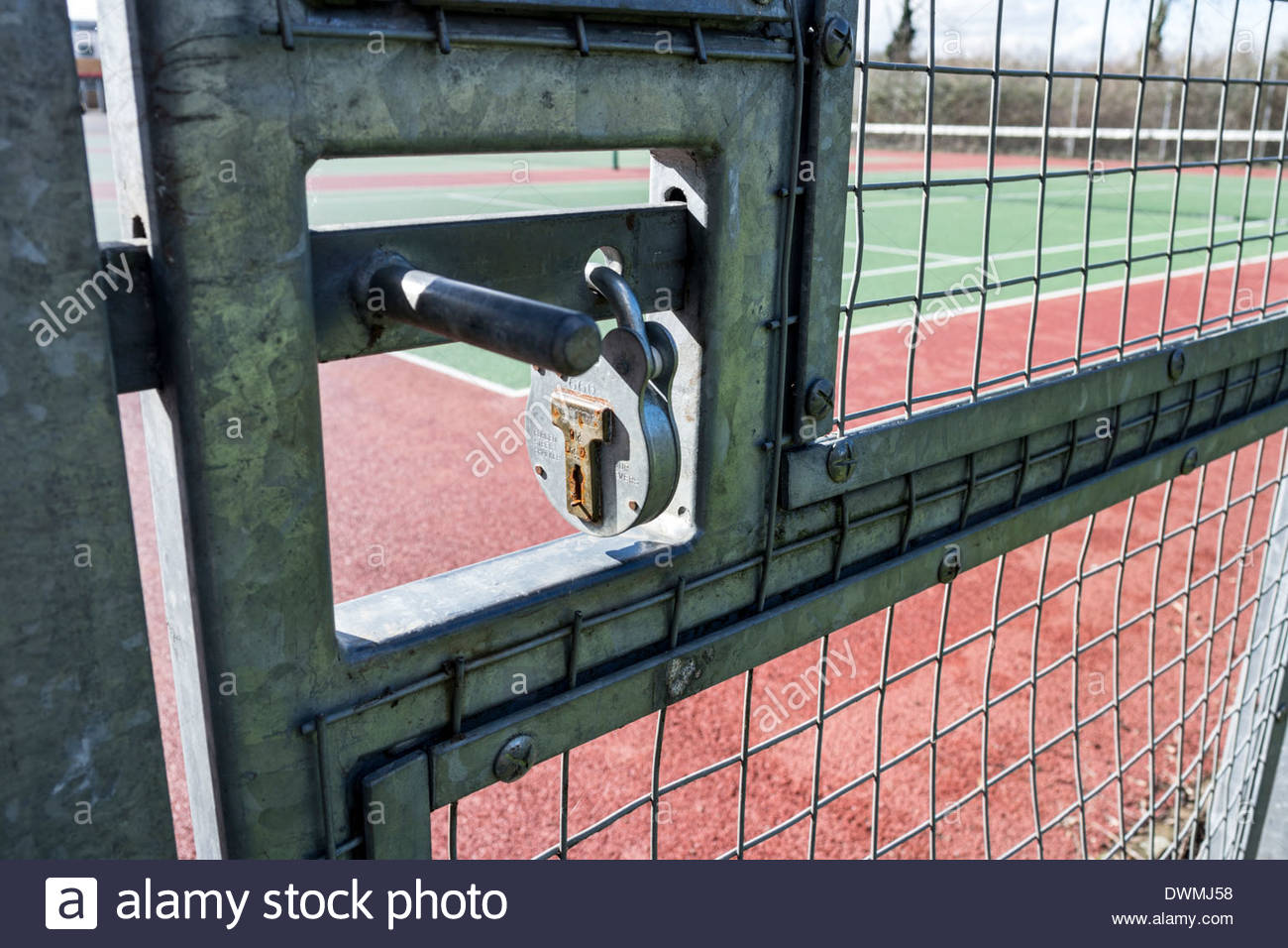 Padlocked Gates High Resolution Stock Photography and Images - Alamy