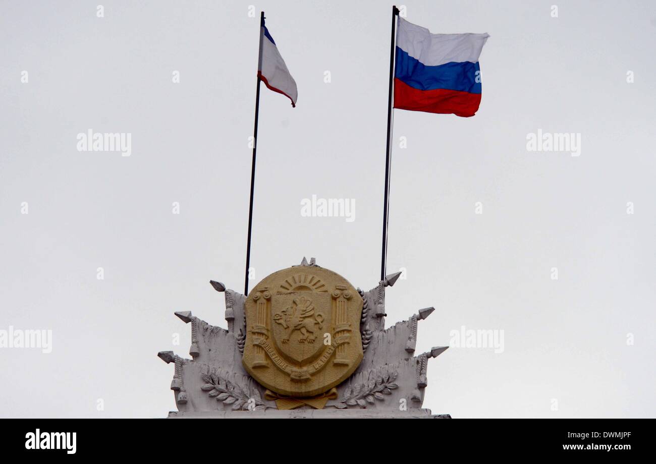 Republic of crimea flag hi-res stock photography and images - Alamy