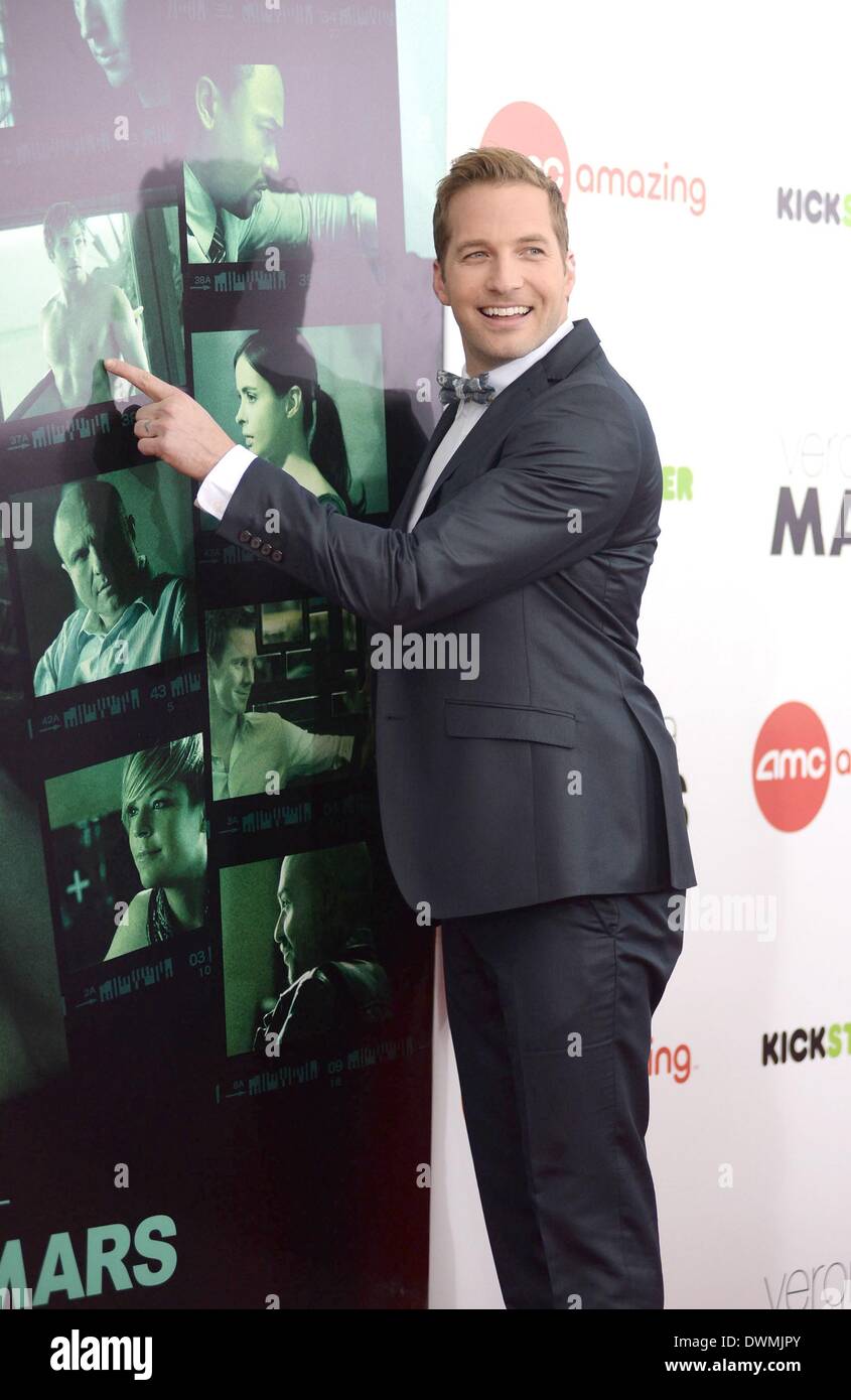 New York, NY, USA. 10th Mar, 2014. Ryan Hansen at arrivals for VERONICA ...