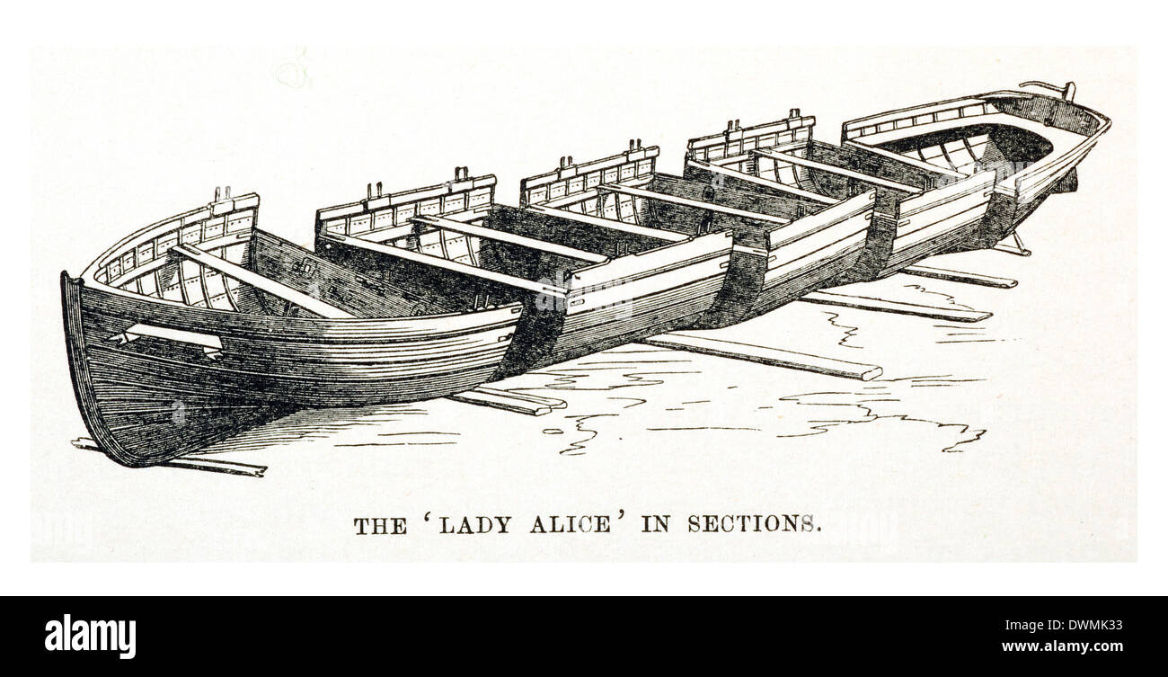 Lady alice white Cut Out Stock Images & Pictures - Alamy