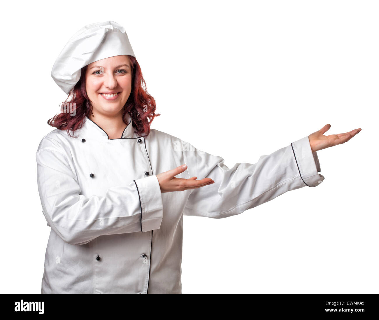Woman chef uniform Cut Out Stock Images & Pictures - Alamy
