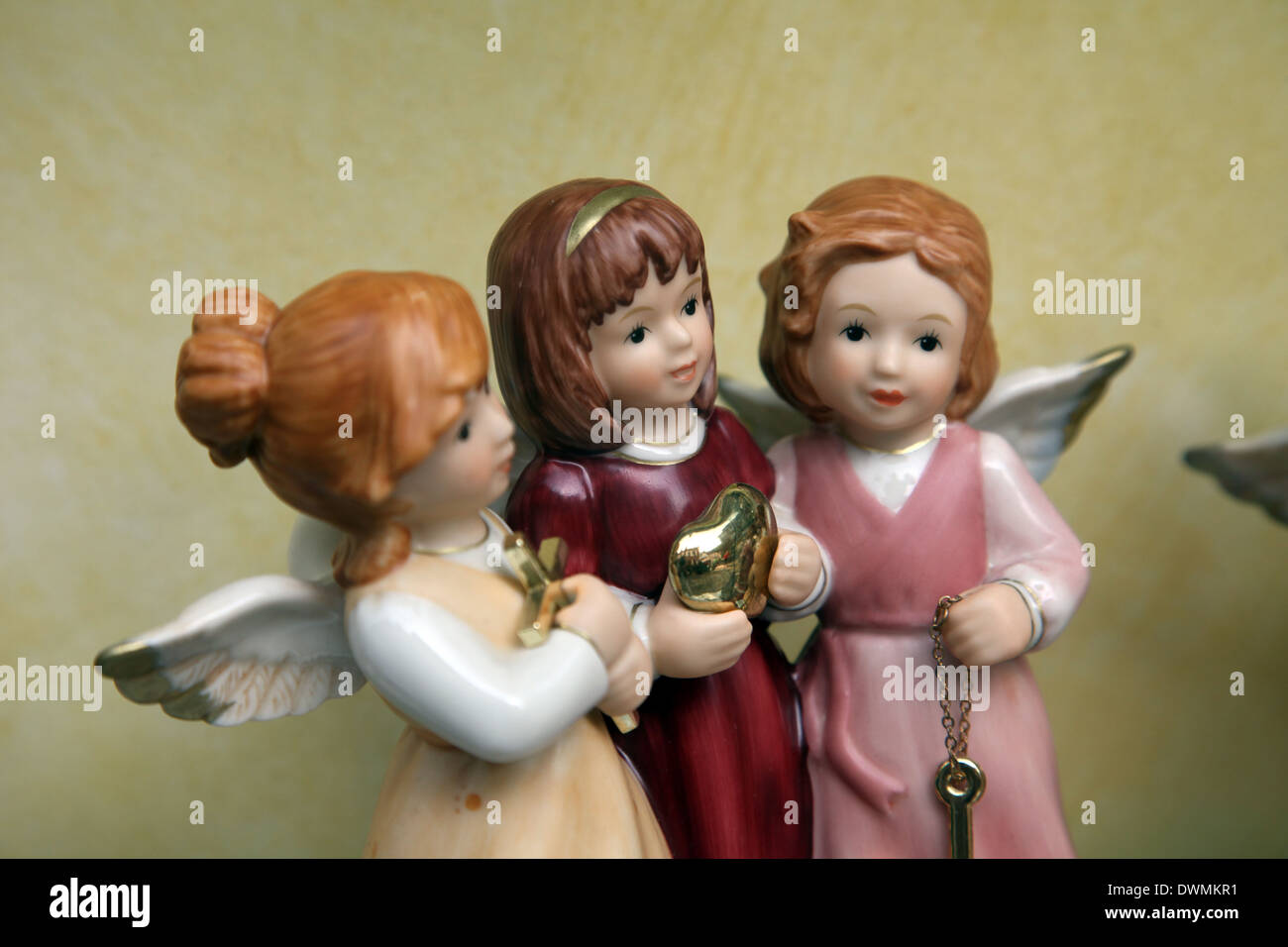Porcelain angel figurine hi-res stock photography and images - Alamy