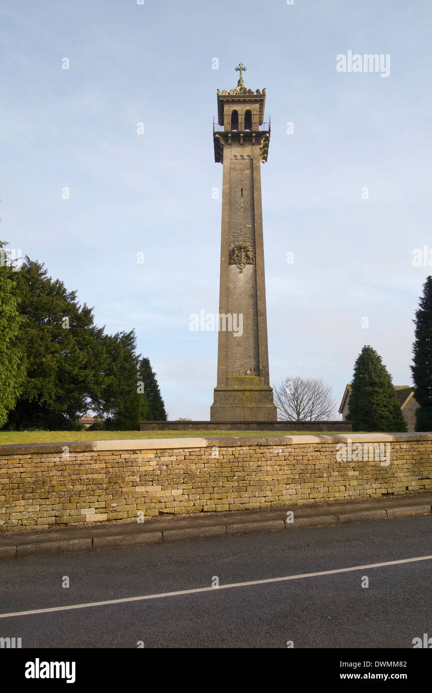 The Somerset Monument, Cotswold Edge, Hawkesbury Upton, South ...