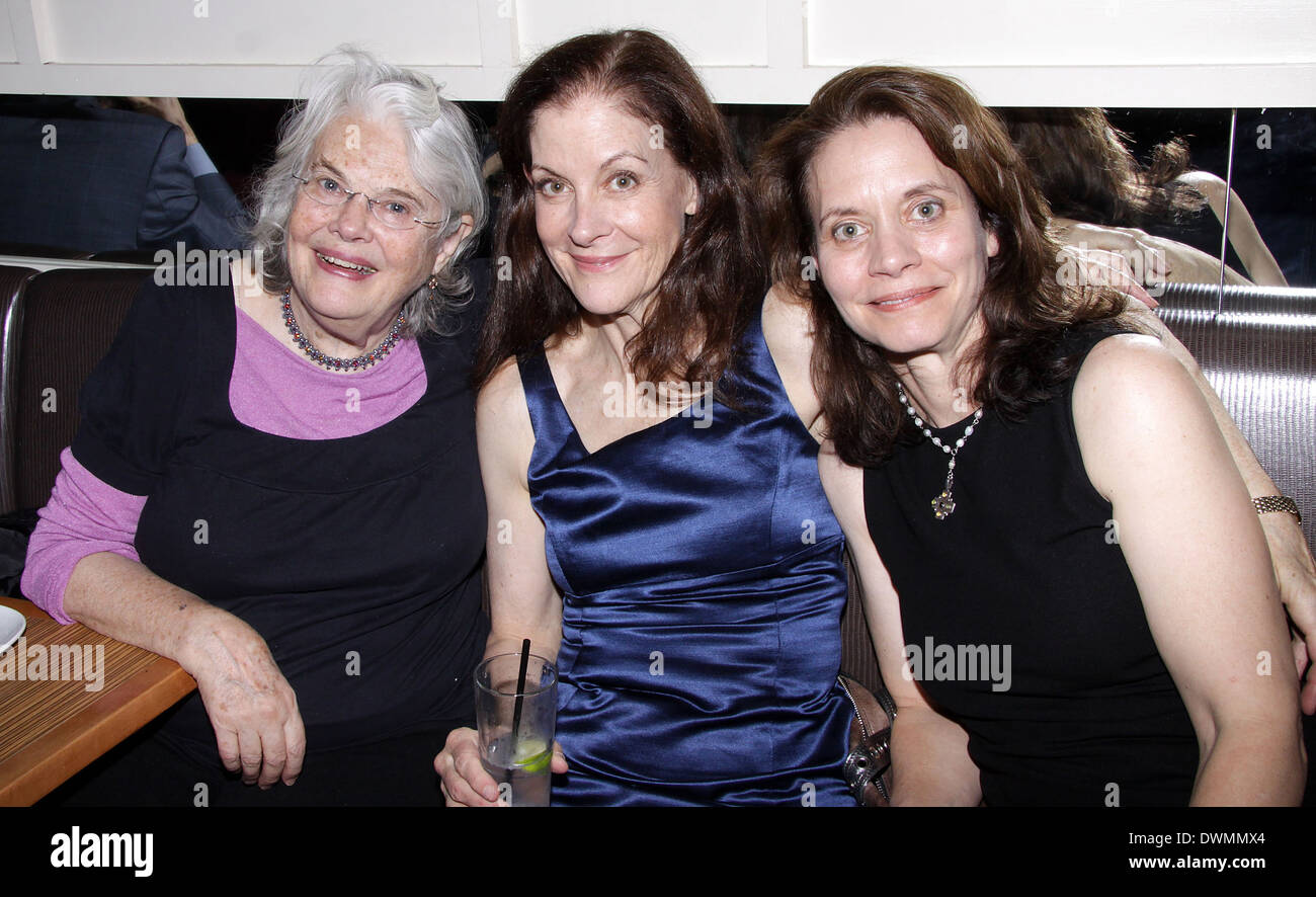 Lois Smith, Hallie Foote and Daisy Foote Opening night after party for ...