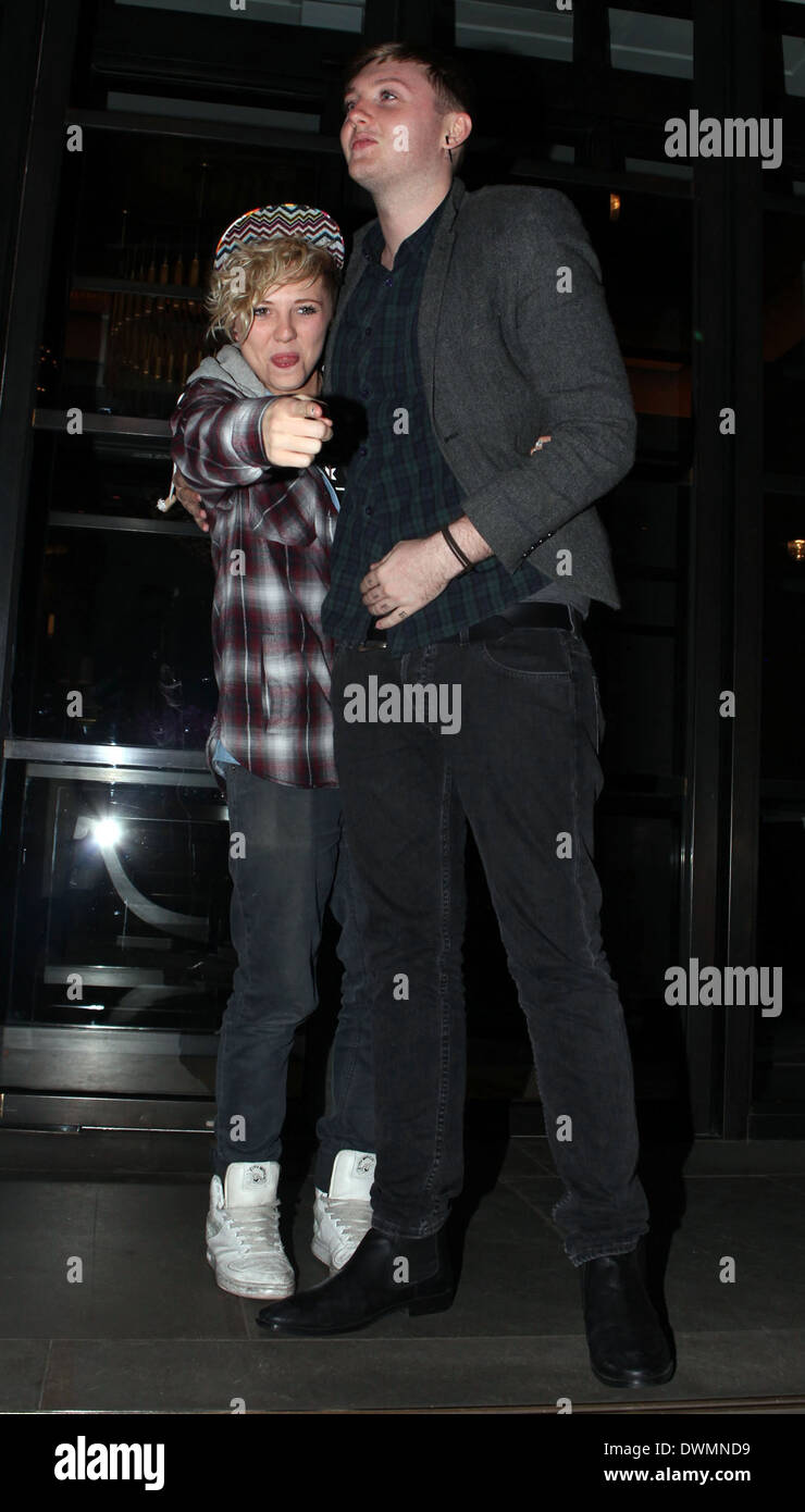 Charlotte Rundle of MK1 and James Arthur X Factor finalists at their ...