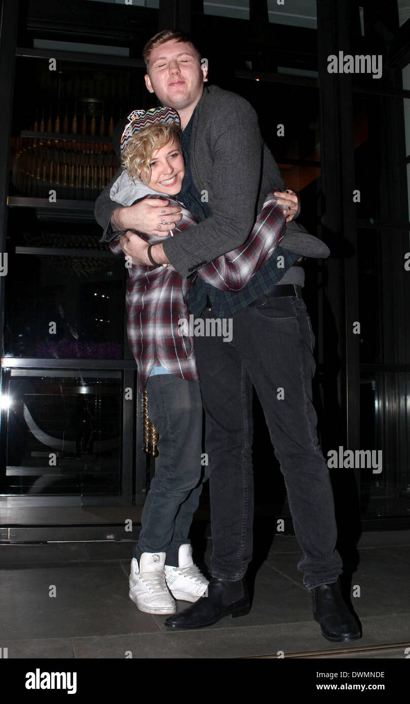 Charlotte Rundle of MK1 and James Arthur X Factor finalists at their ...