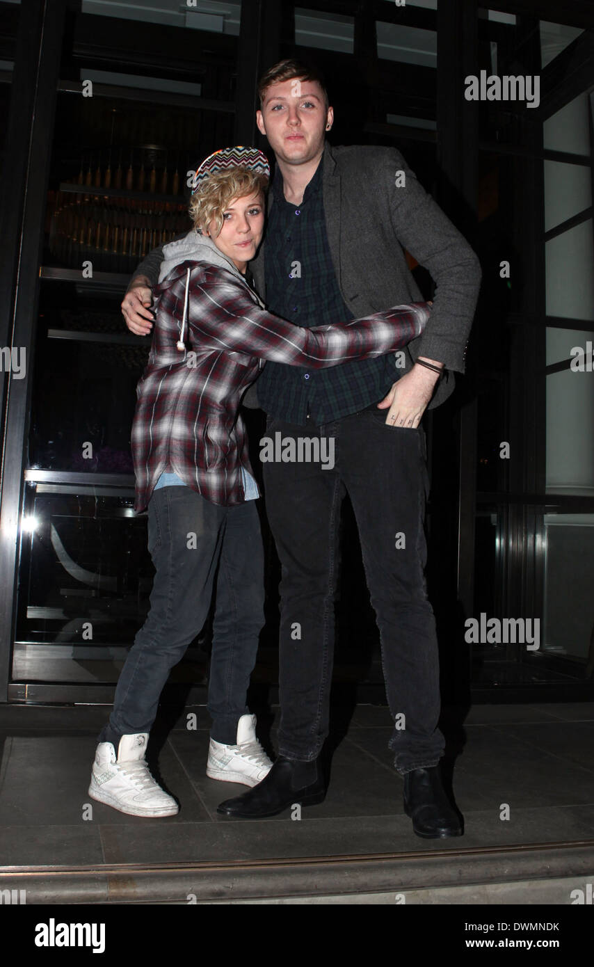 Charlotte Rundle of MK1 and James Arthur X Factor finalists at their ...