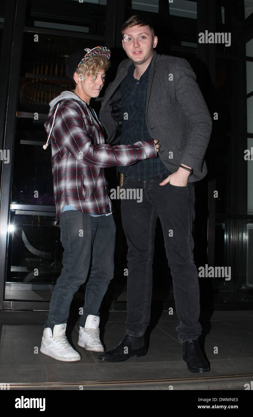 Charlotte Rundle of MK1 and James Arthur X Factor finalists at their ...