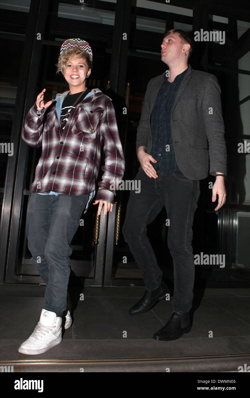 Charlotte Rundle of MK1 and James Arthur X Factor finalists at their ...